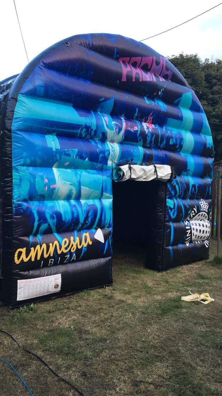 inflatable club hire west lothian