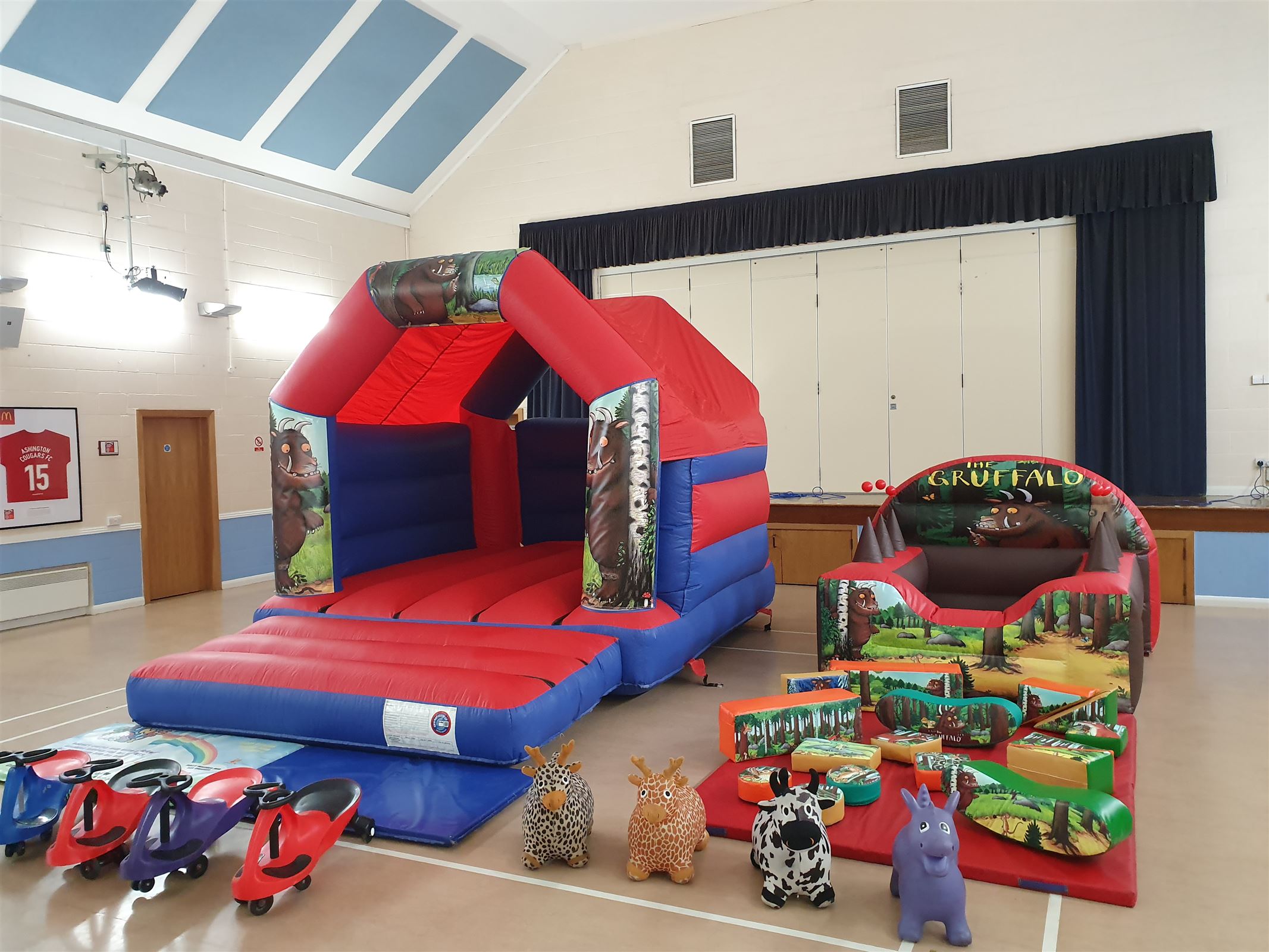 Gruffalo softplay package - Bouncy Castle Hire & Soft Play Hire in ...
