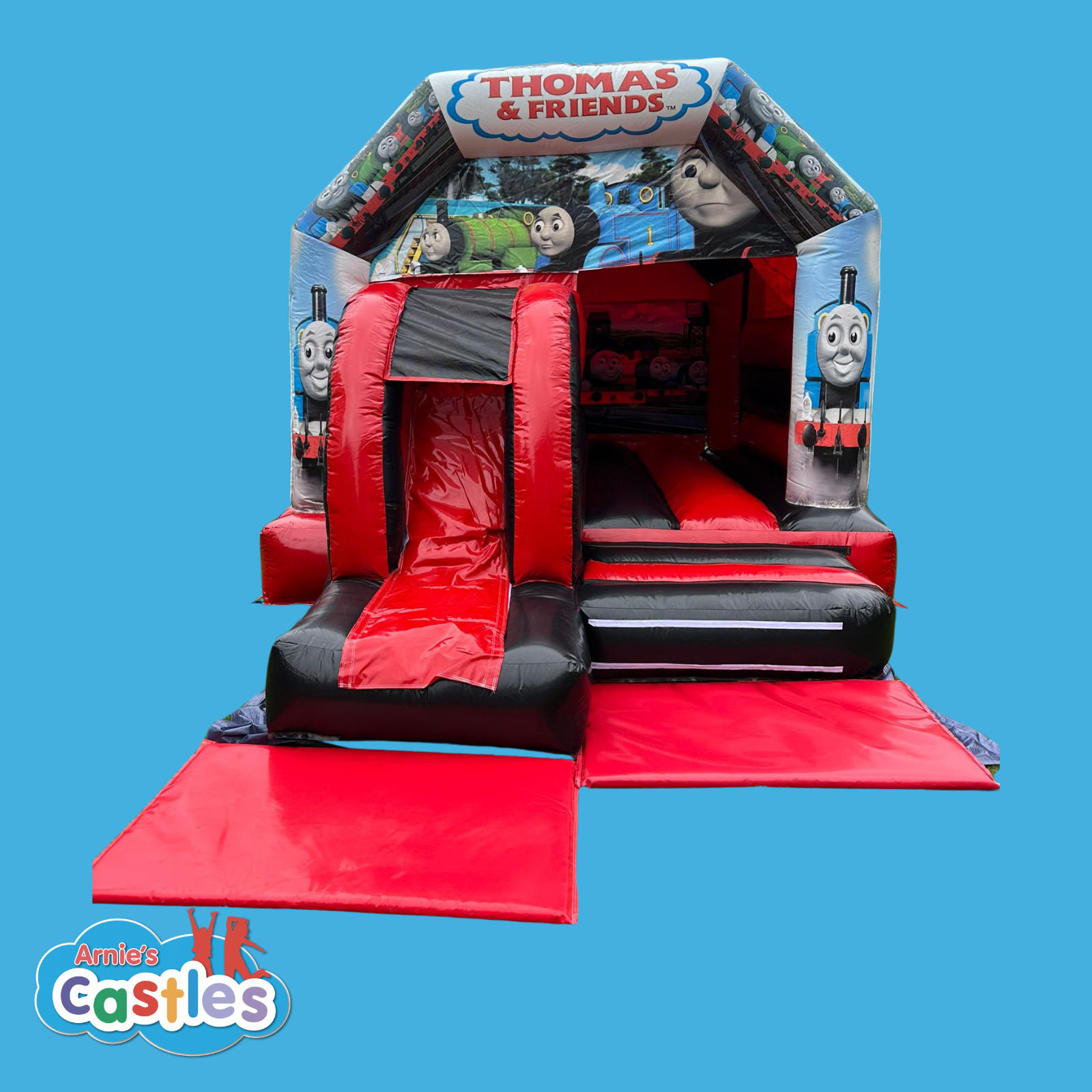 Thomas the Tank bouncy castle hire | Arnie's Castles | Stoke