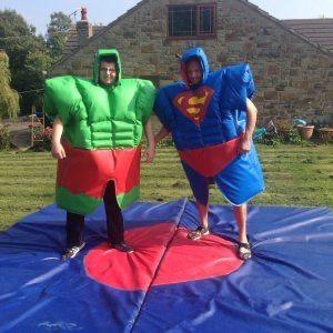 Superhero Sumo Suits for Children - Hire in Worcestershire | Castle ...