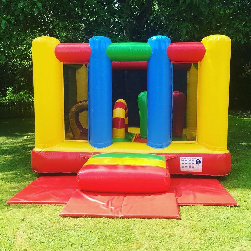 Multicoloured Activity Bouncer, Junior Slide & Soft Play Package ...