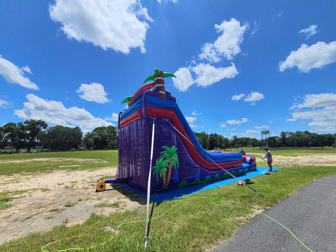 18' Purple Double Splash - Party and Inflatable Rentals in Florida ...