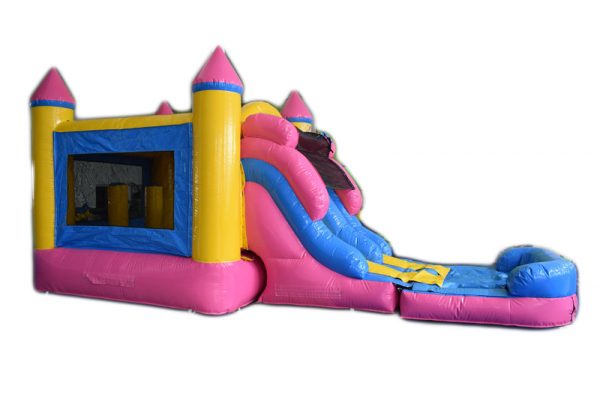 Double Slides Fairy Bounce - Bouncy Castle & Waterside Hire in Auckland ...