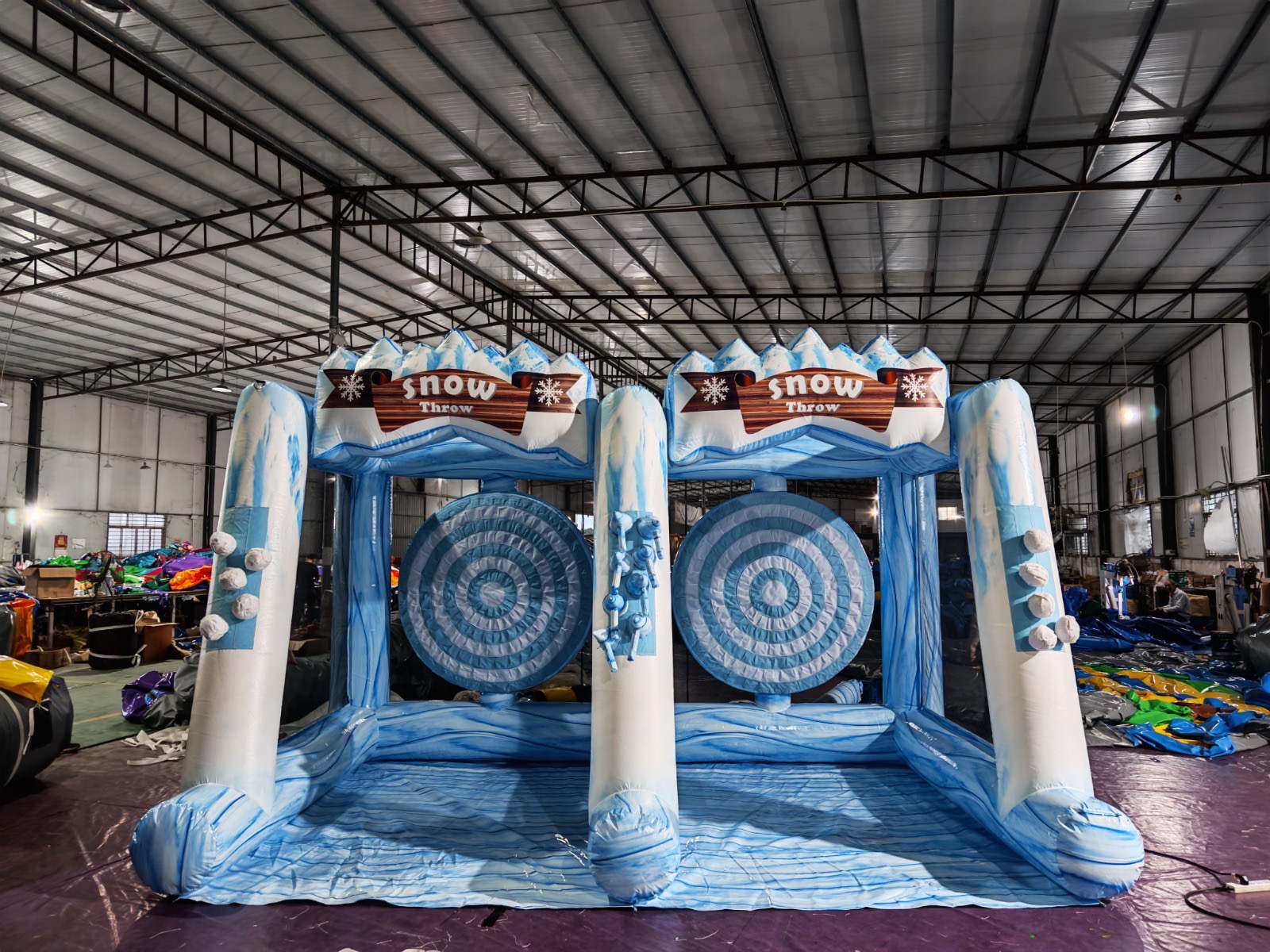 Christmas Winter Snow Throw Game Christmas - Hire in Atlanta, Austell ...