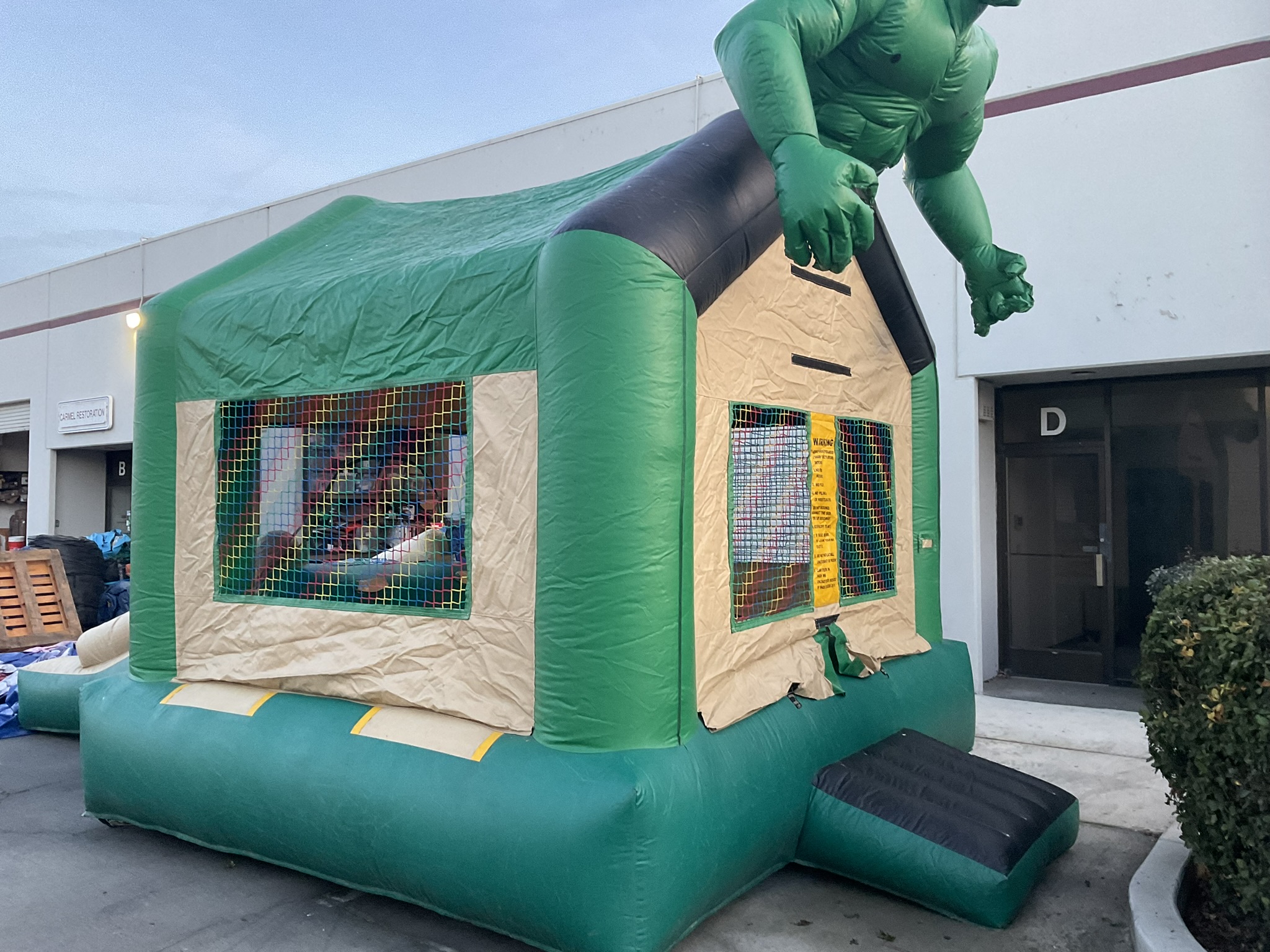 FOR SALE - USED - Hulk 3D Combo - Best Bounce House Inflatables ...