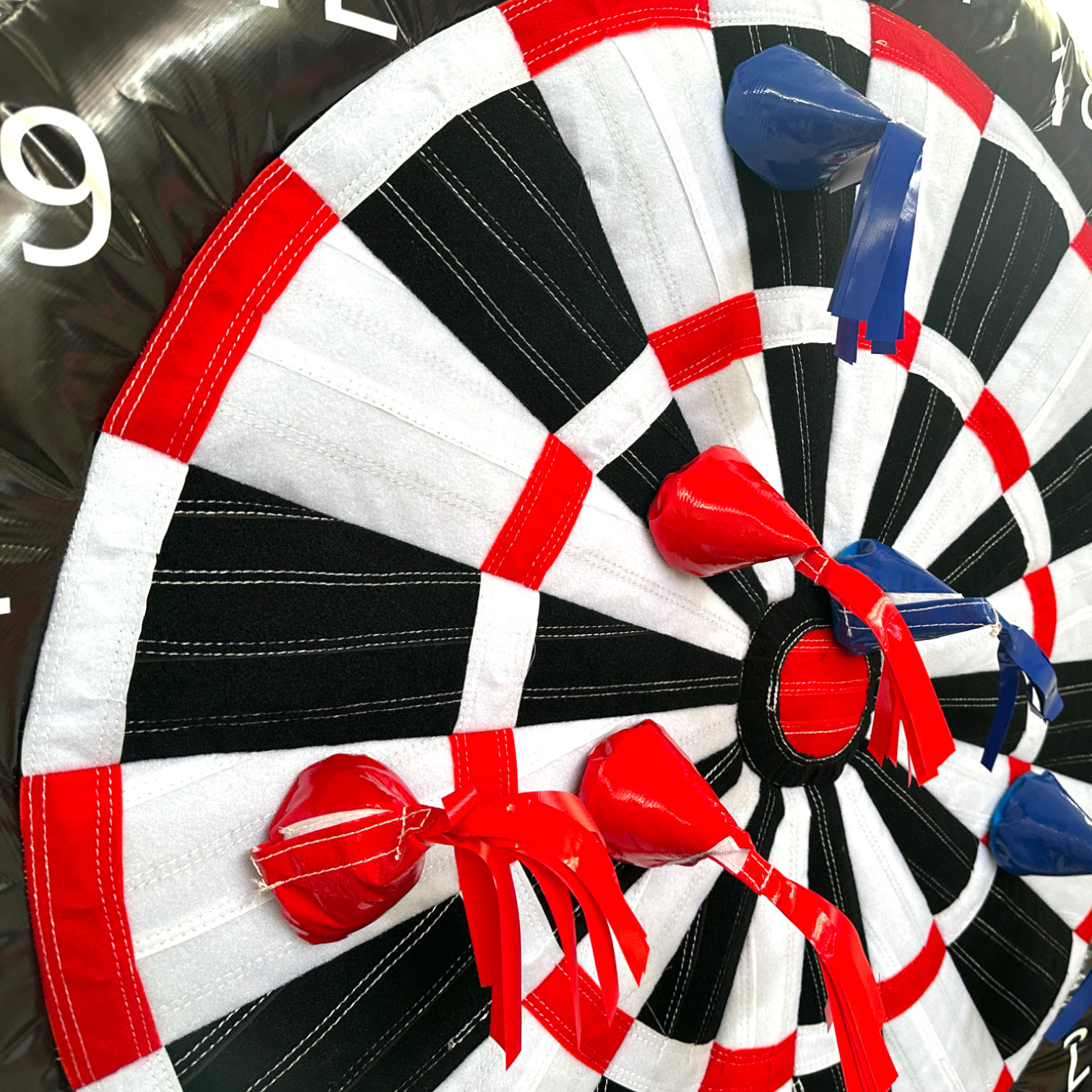 BBOL-291 -7x7x8ft - Inflatable velcro dart board - (8ft Darts version ...