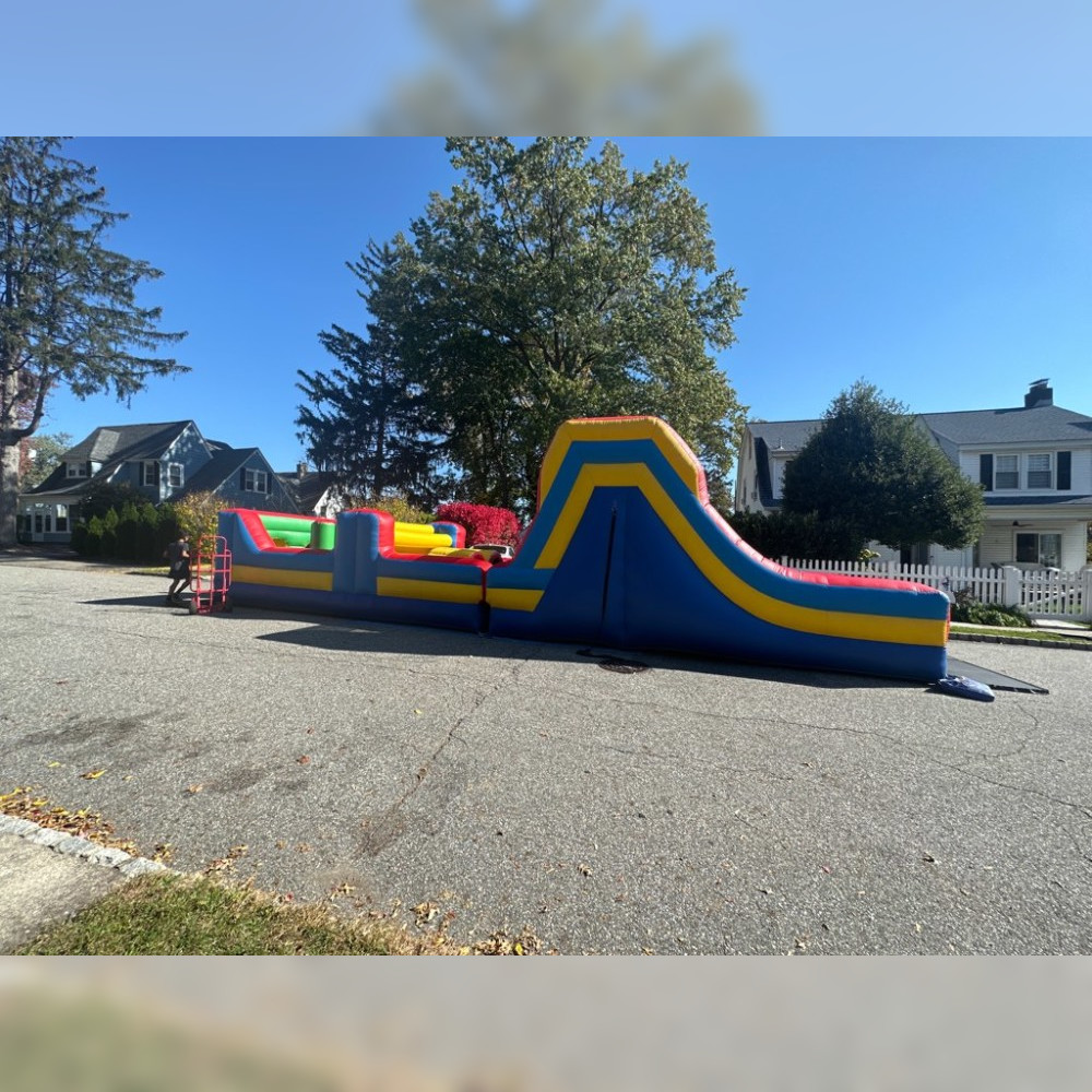 40' Obstacle Course for Rent in New Jersey