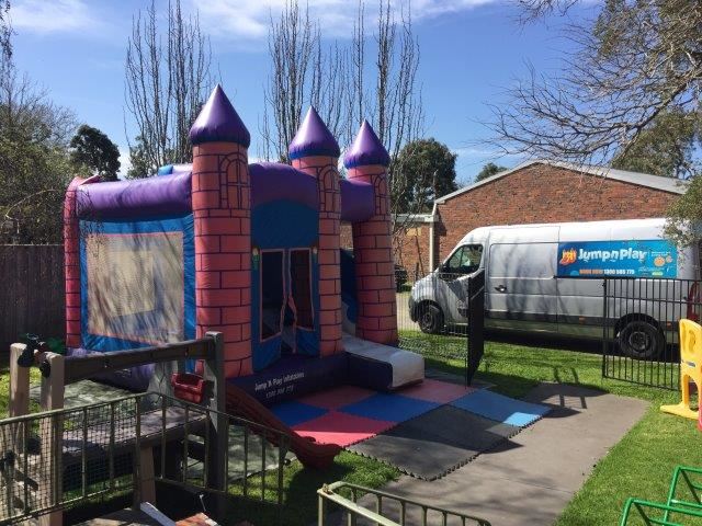 (3.5 x 5m) Small Purple Combo Castle - Jumping Castle Hire in Inner ...