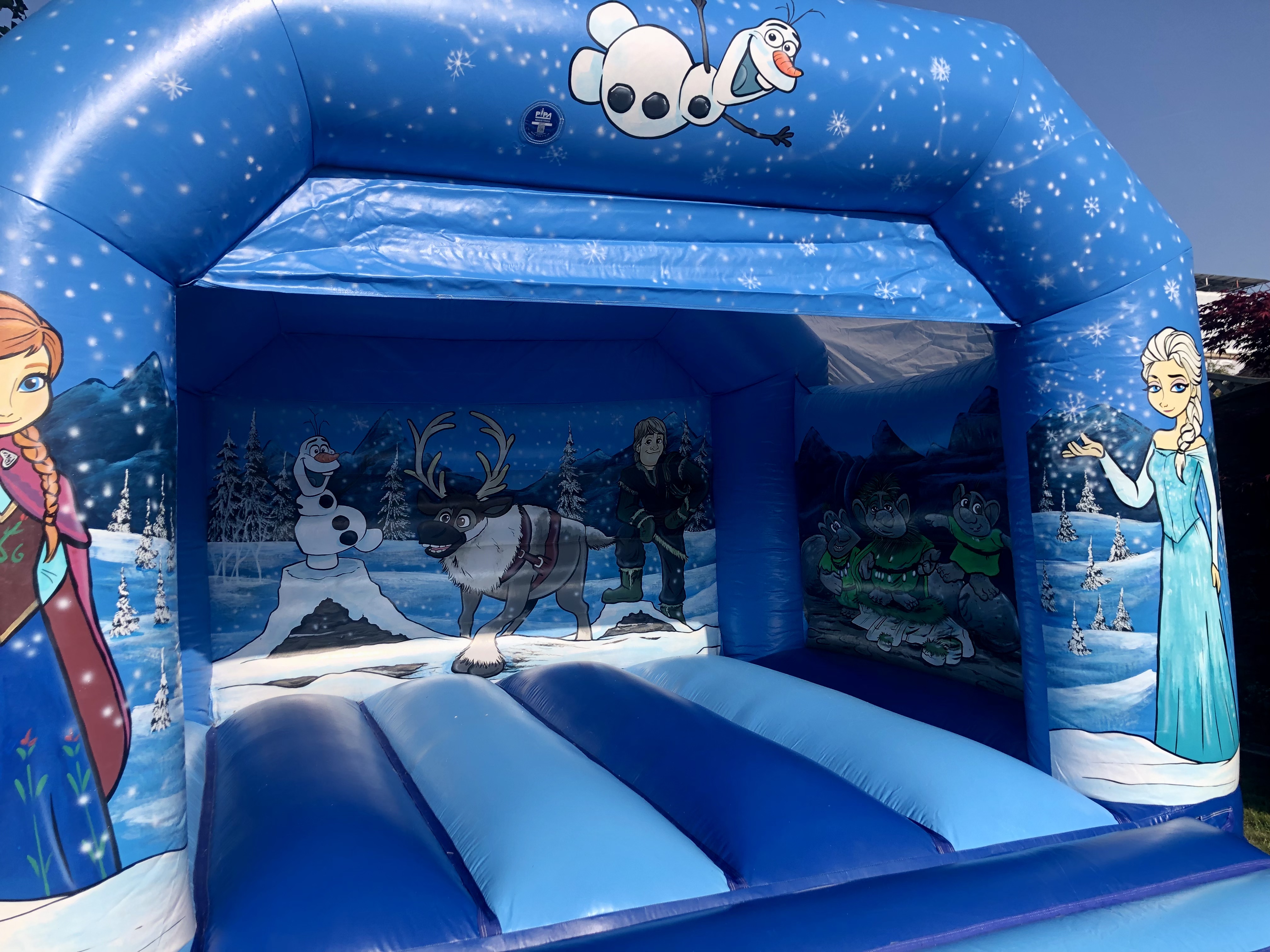 Frozen winter wonderland bouncy castle to hire in Welling Bexleyheath
