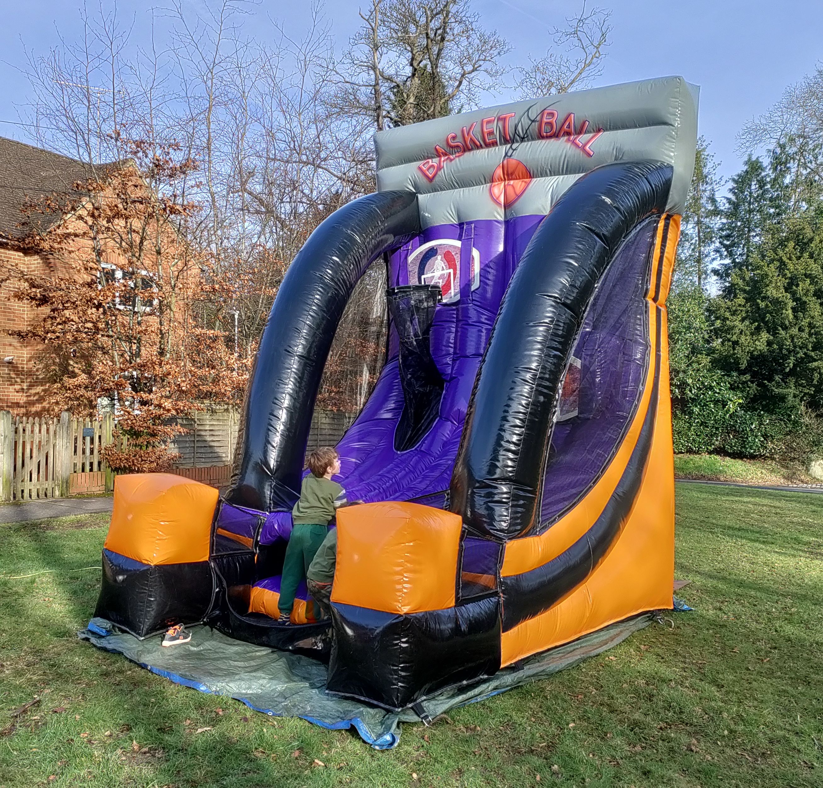 Basketball Shootout - Bouncy Castle Hire in Kent, Surrey, South London.