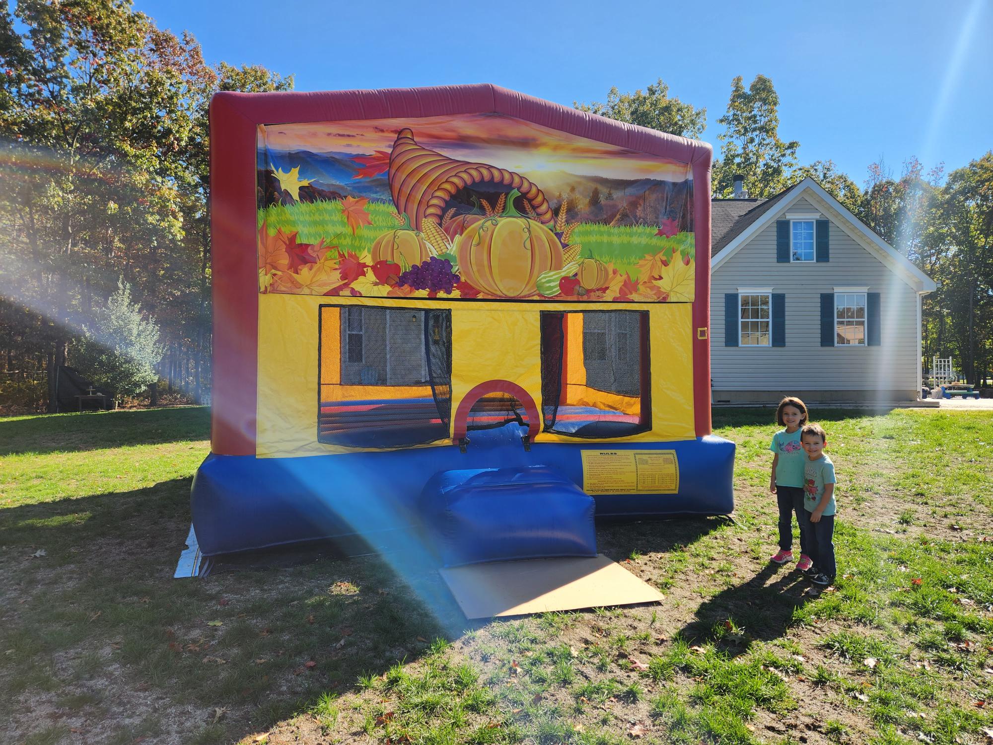 Fall Harvest Bounce House - Inflatable Adventures NJ