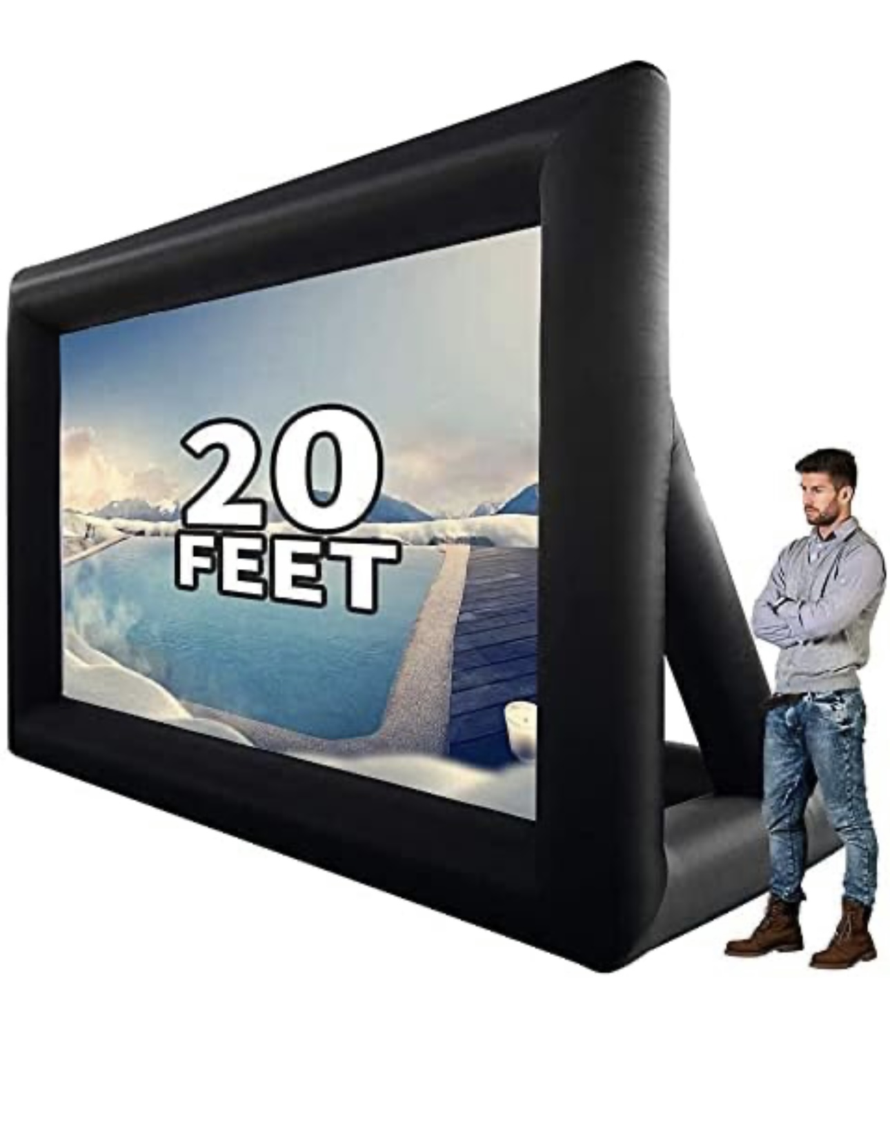 Giant Inflatable Movie Screens - 3 Sizes Available - Rent in Florida ...