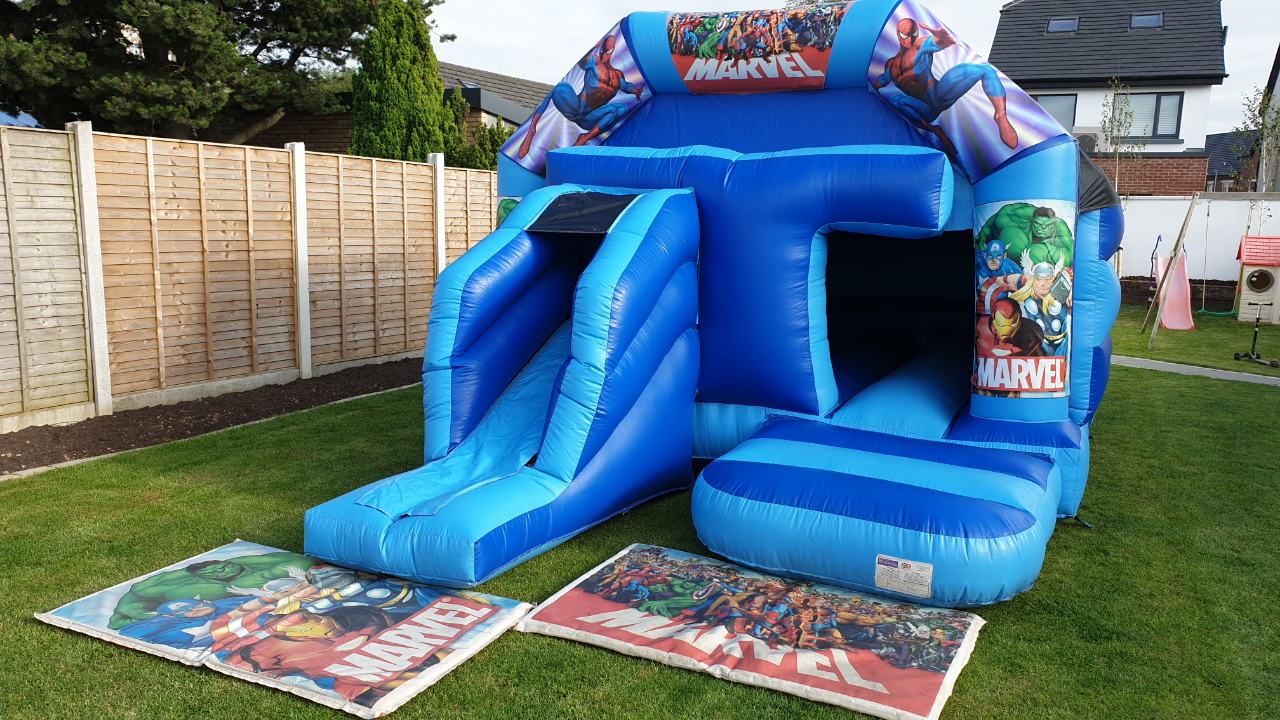Bouncy Castles with Slide - Bouncy Castle Hire , Food Machines for hire ...