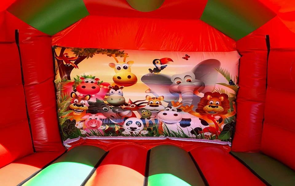 Jungle Bouncy Castle | Bouncy Castle Hire Manchester | BCM Hire