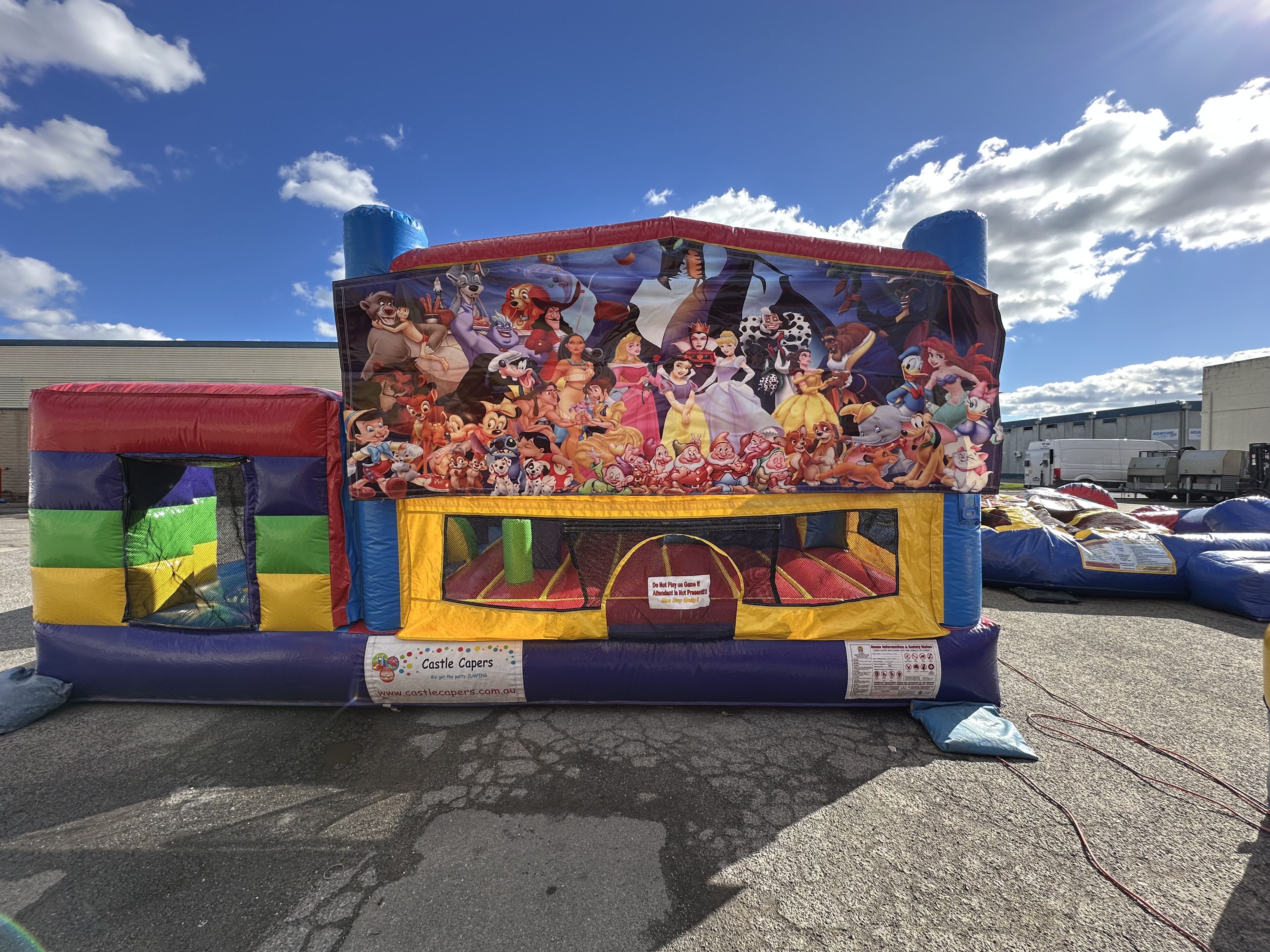 Jumping Castle Hire Adelaide | Kids 12 & Under | Castle Capers