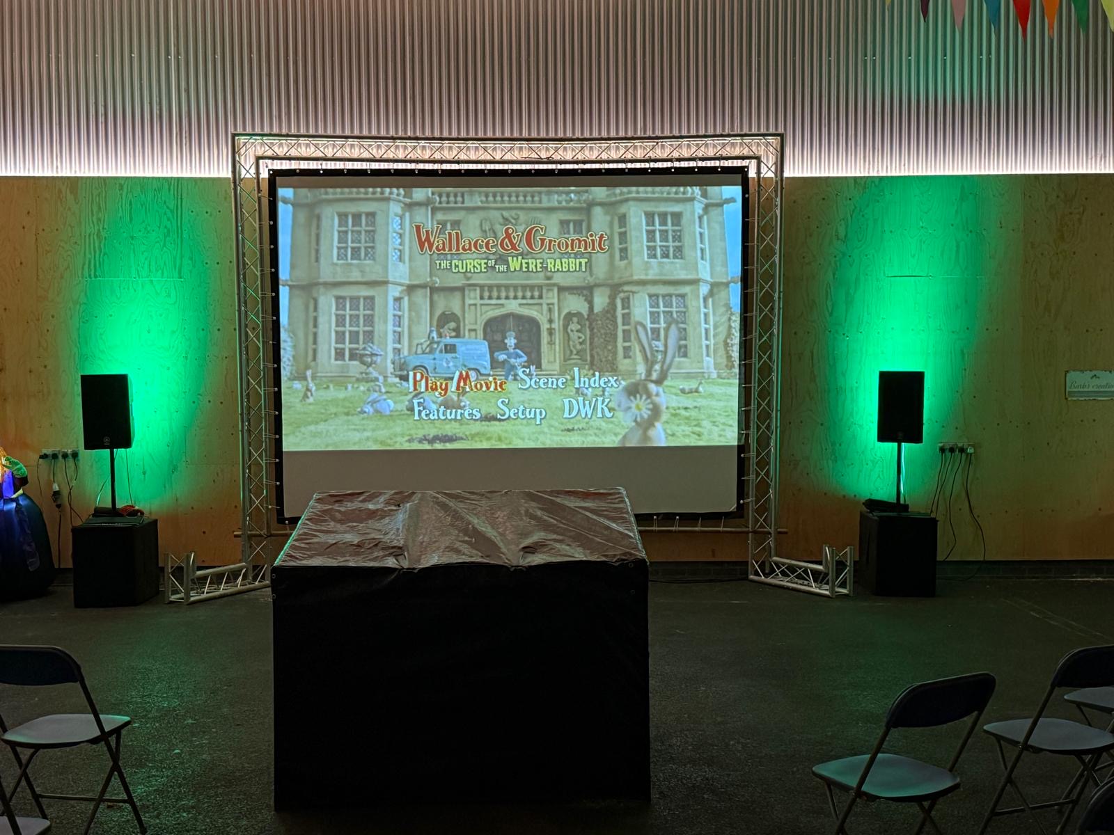 Screen and Projector Hire - Bouncy castle & Fairground ride hire ...