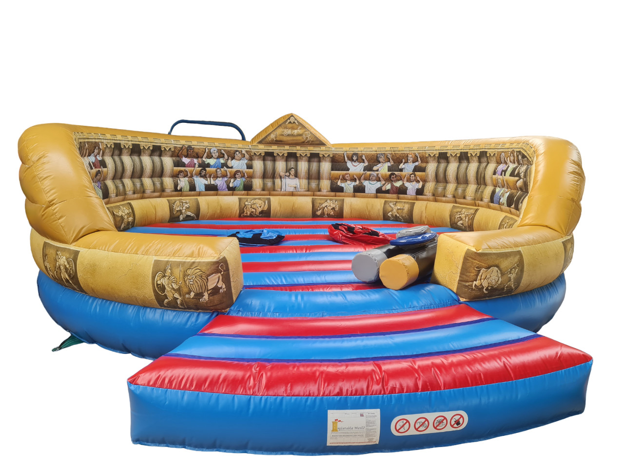 Inflatable Gladiator Game Hire, Gladiator Duel Inflatables Hire