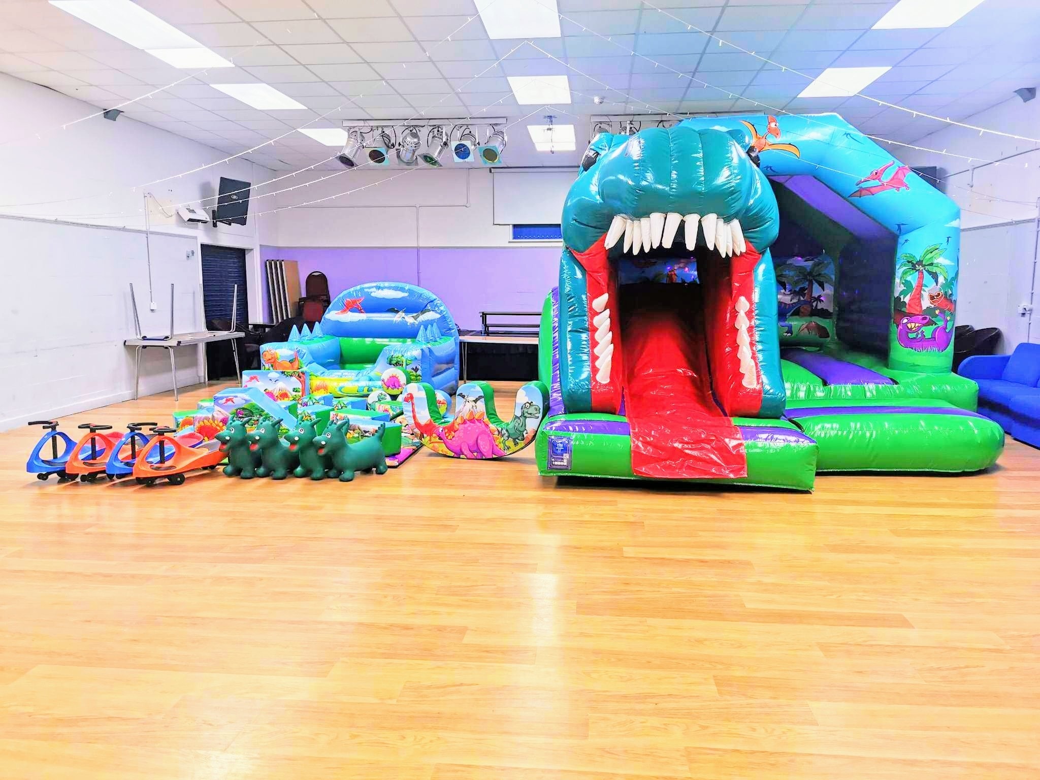 3D Dinosaur Package | Bouncy Castle | Soft Play | Swansea