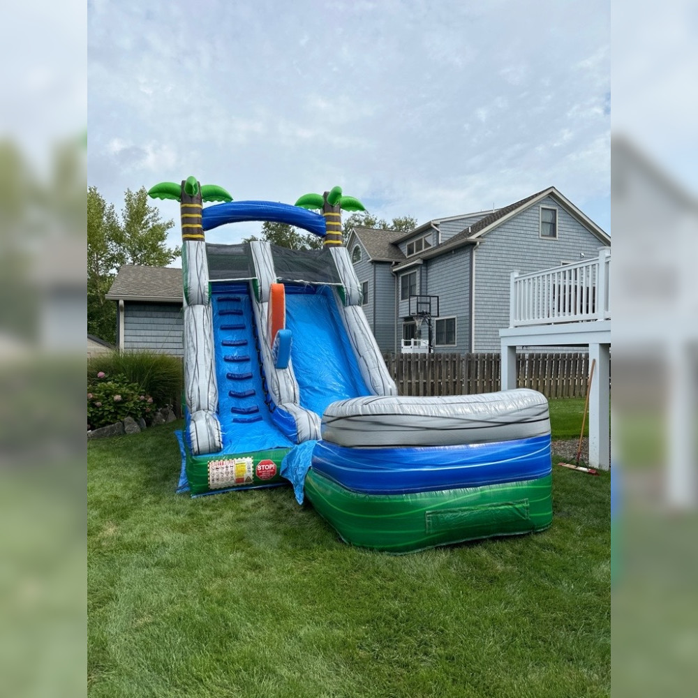 16' Tropical Surf Slide - Bounce House Rentals in New Jersey | Walkin ...