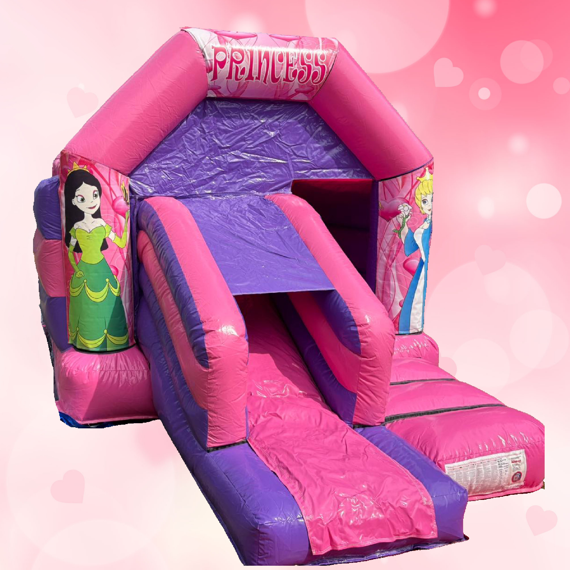 Princess Front Combi Slide - Silver Package - For Hire - 07510851430