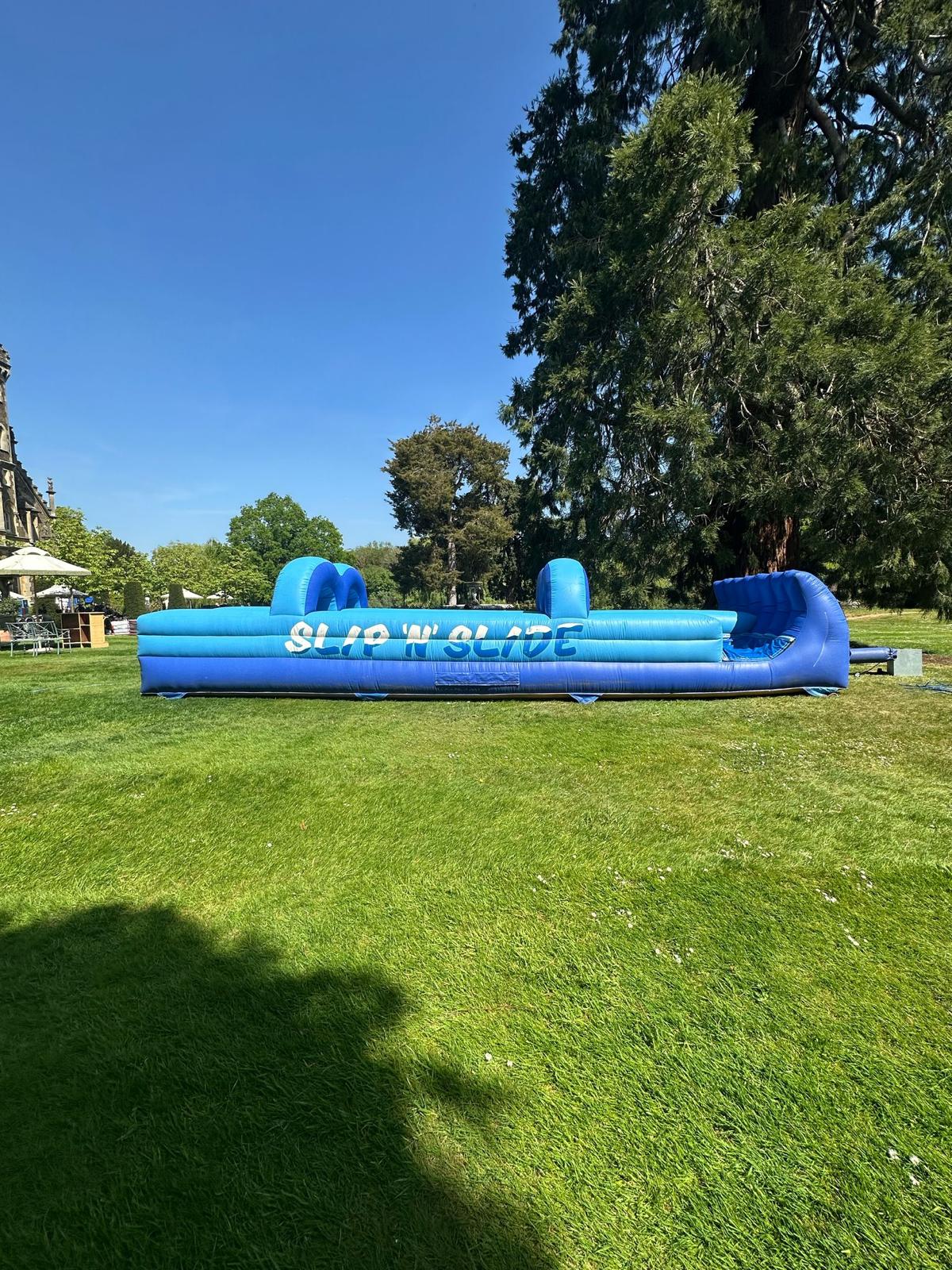 Slip And Slide Water Chute Hire Essex & London, 30ft Long
