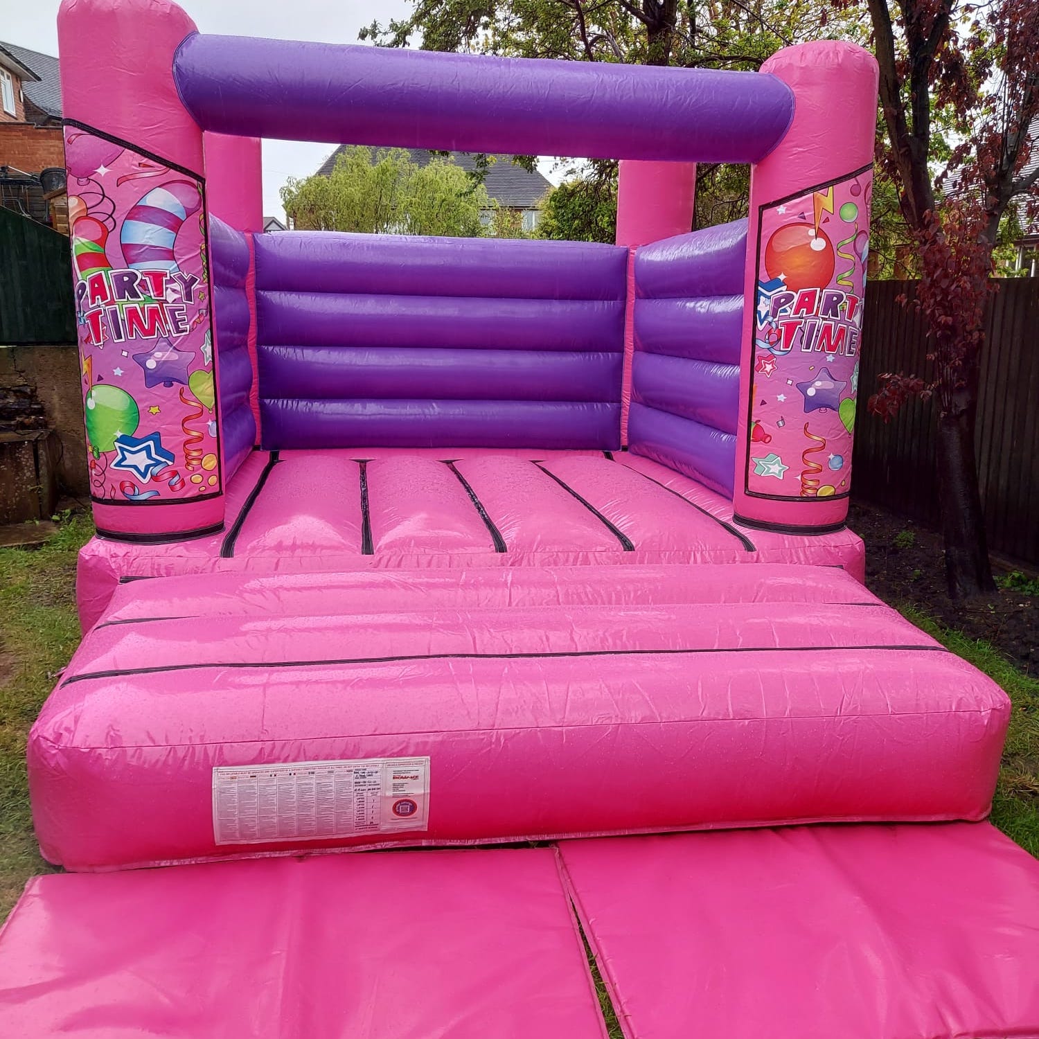 Pink & Purple Castle - Bouncy Castle Hire in Nottinghamshire/Derby ...