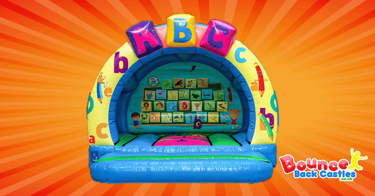Bounce Back Castles | ABC Curved Bouncy Castle