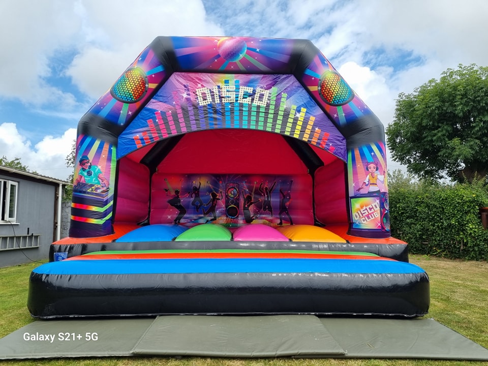 Disco Bouncy Castle Hire in Pembrokeshire