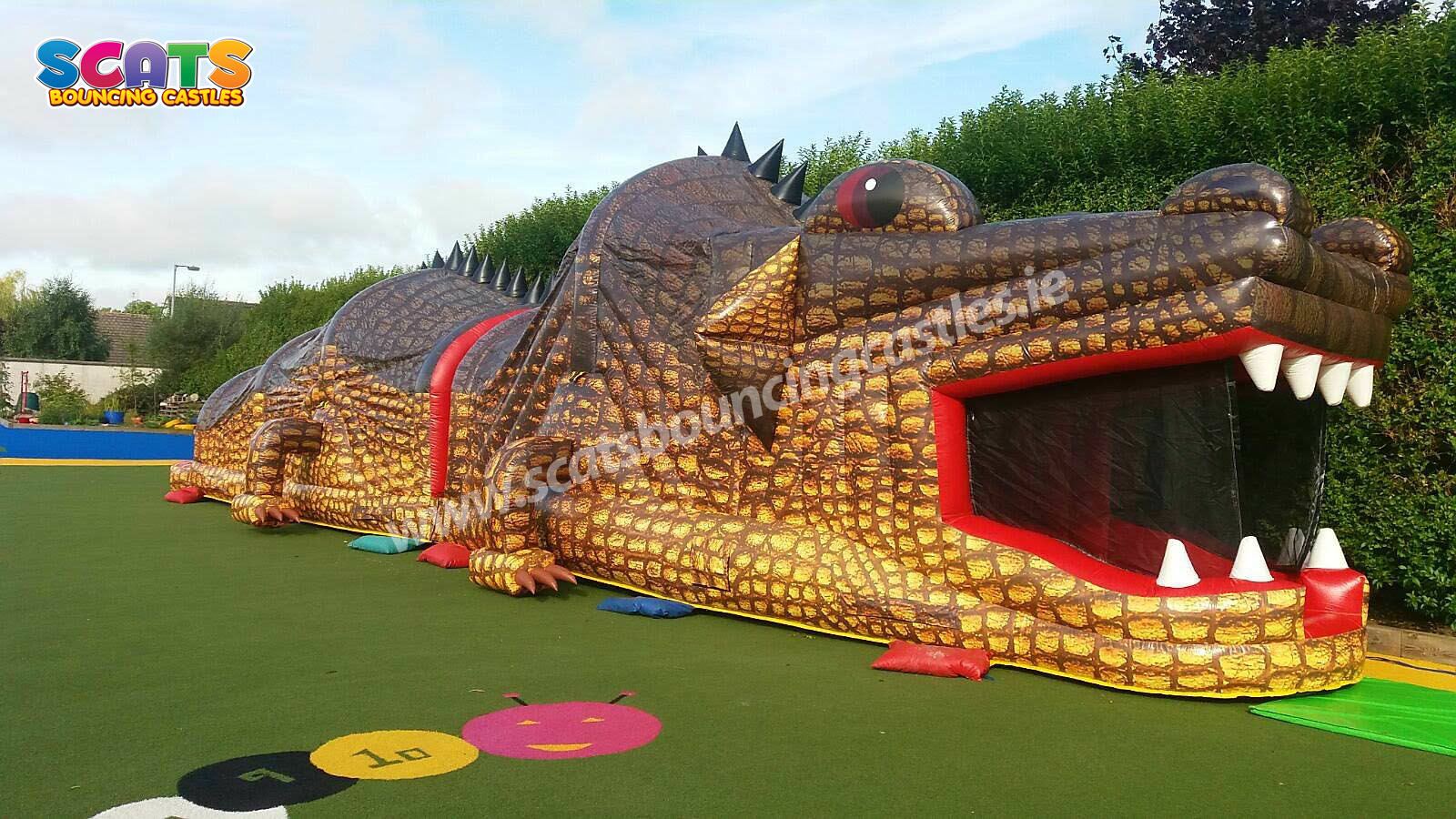 Digital Crocodile Obstacle Course | High Slide Crocodile