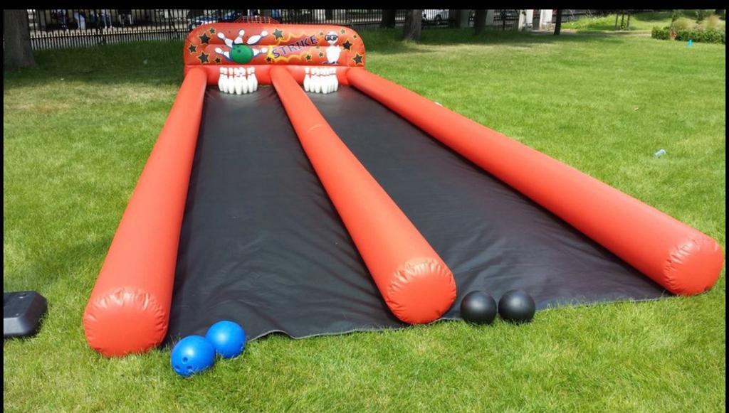 Inflatable Bowling Hire - ice-rinks.co.uk in UK | Ice-rink Uk