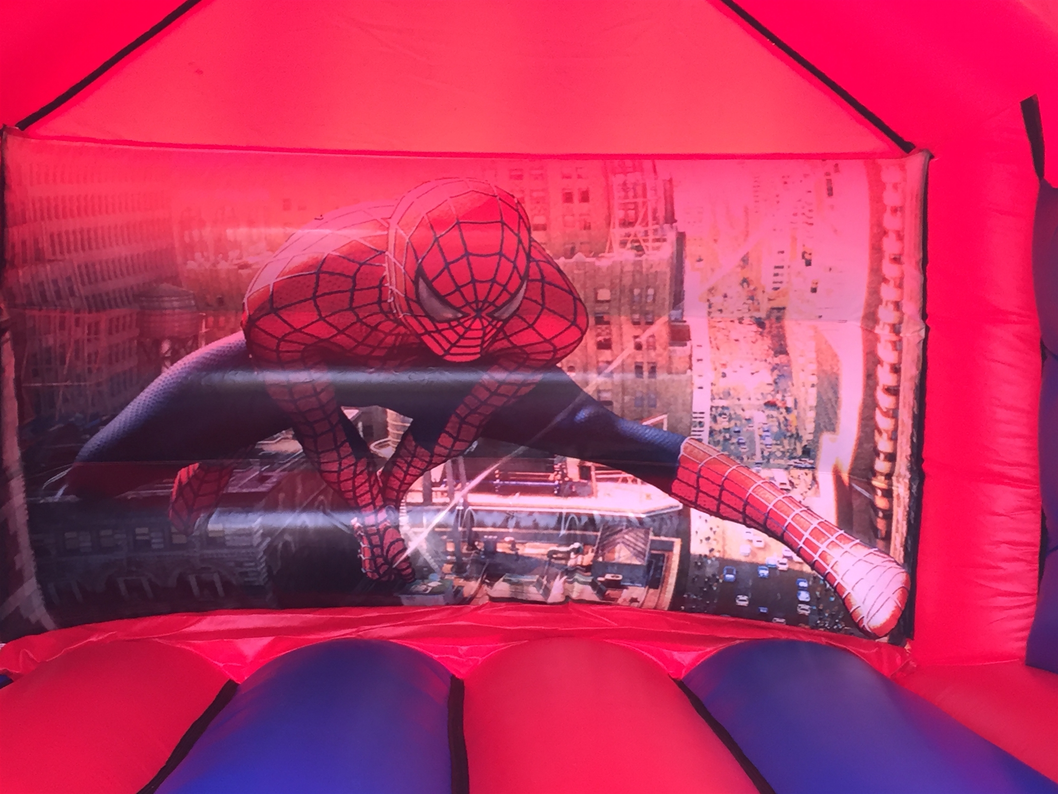 Spider-Man Bouncy Castle 12ft x 15ft - Bouncy Castle Hire in Liverpool ...