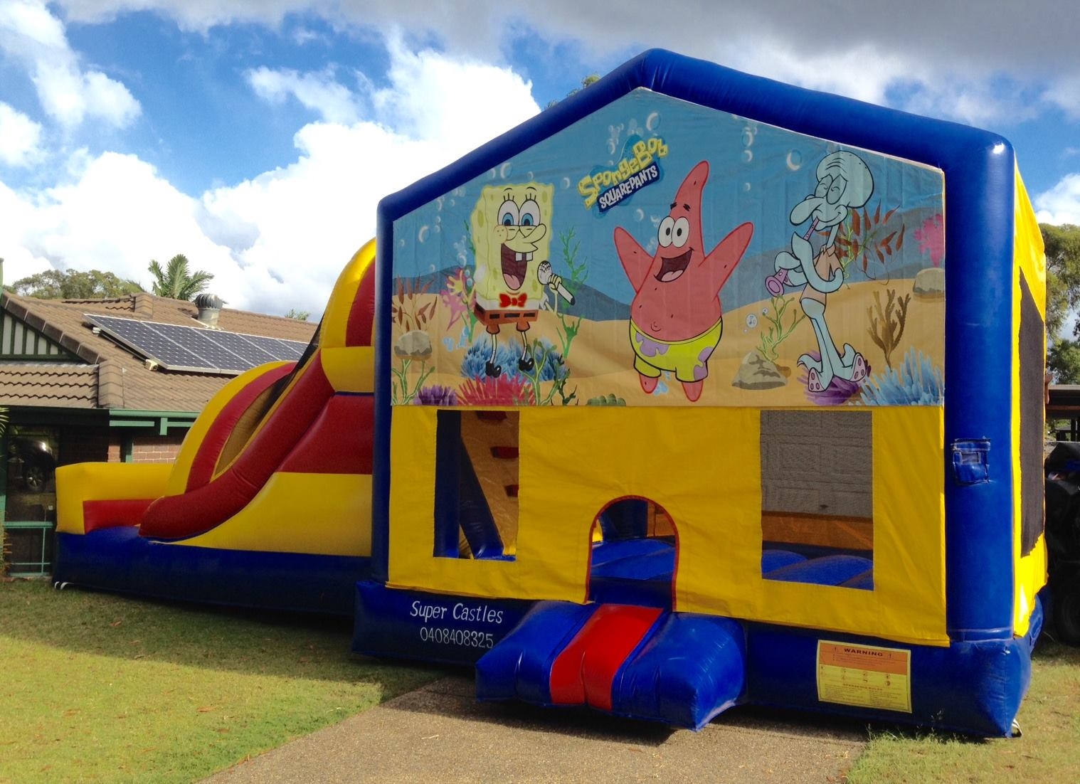 Large Banner Castles - Jumping Castle Hire Brisbane, Jumping Castle ...