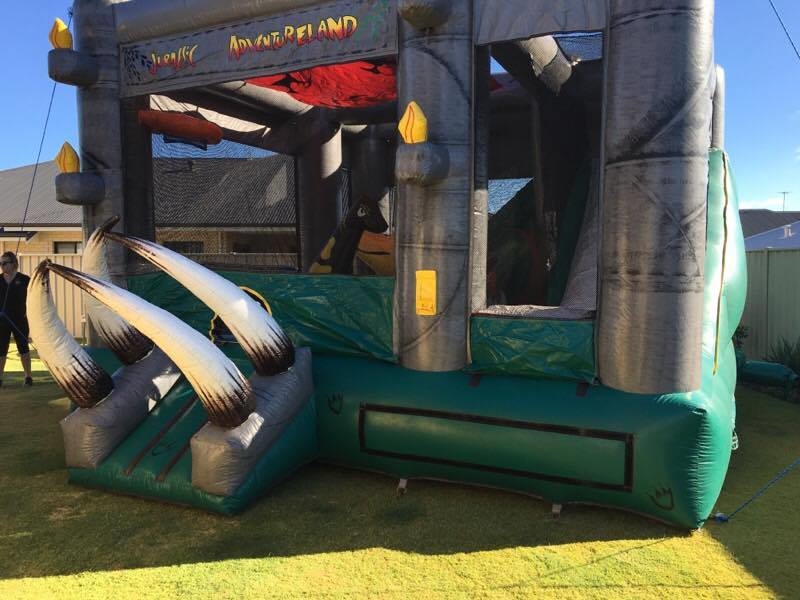 Jurassic Land Adventure Combo - Bouncy Castle Hire and Water Slides in ...