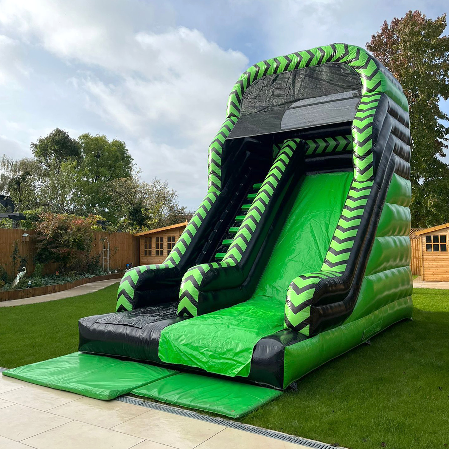 10ft Inflatable Army Slide Hire - Inflatable, Bouncy Castle ...