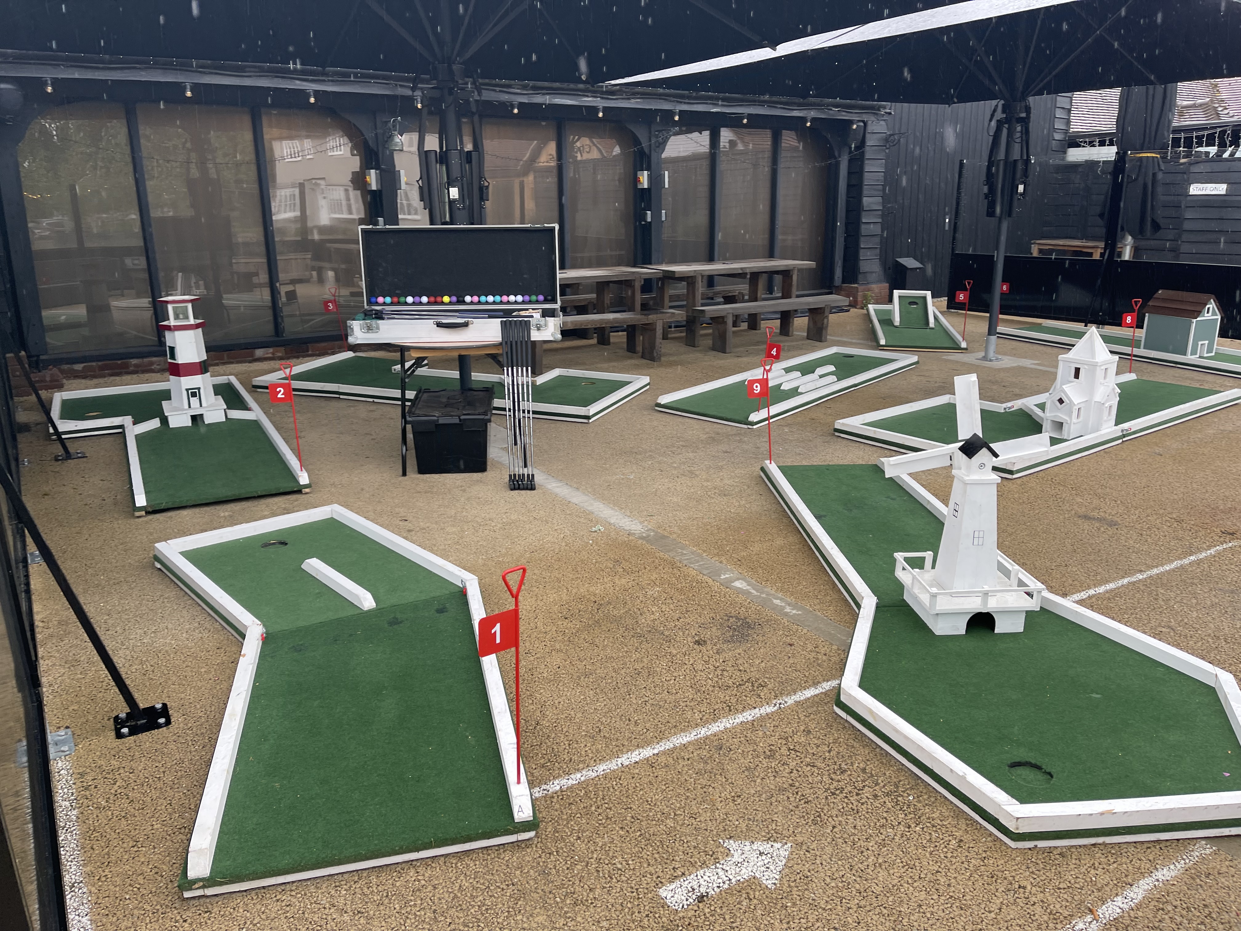 Crazy Golf - Bouncy castle & Fairground ride hire, corporate games hire ...