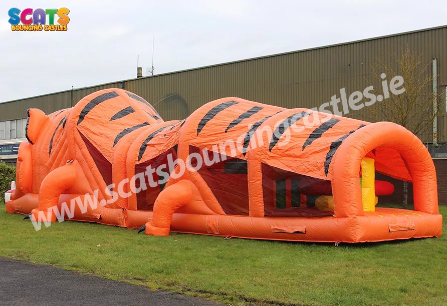 Tiger Obstacle Course | Scats Bouncing Castles