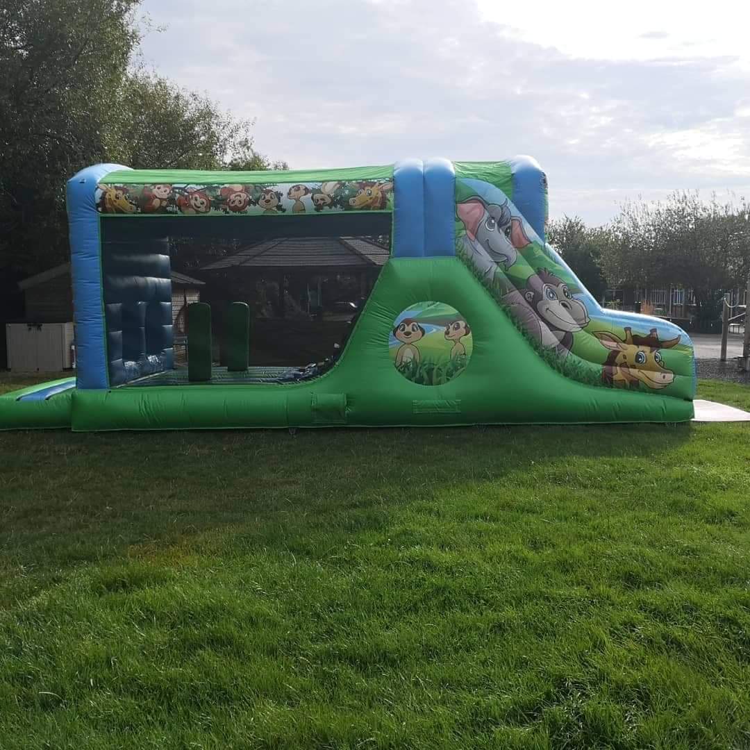 28ft Jungle Fun Run | Obstacle Courses Hire Worcester