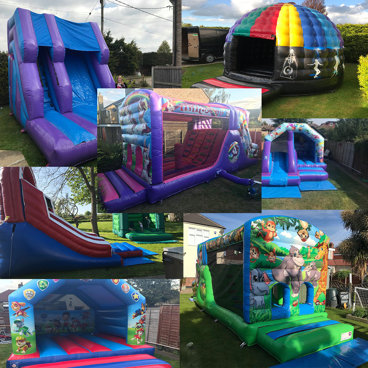All Products - Bouncy Castle, Slides, Soft Play and Disco Dome hire in ...