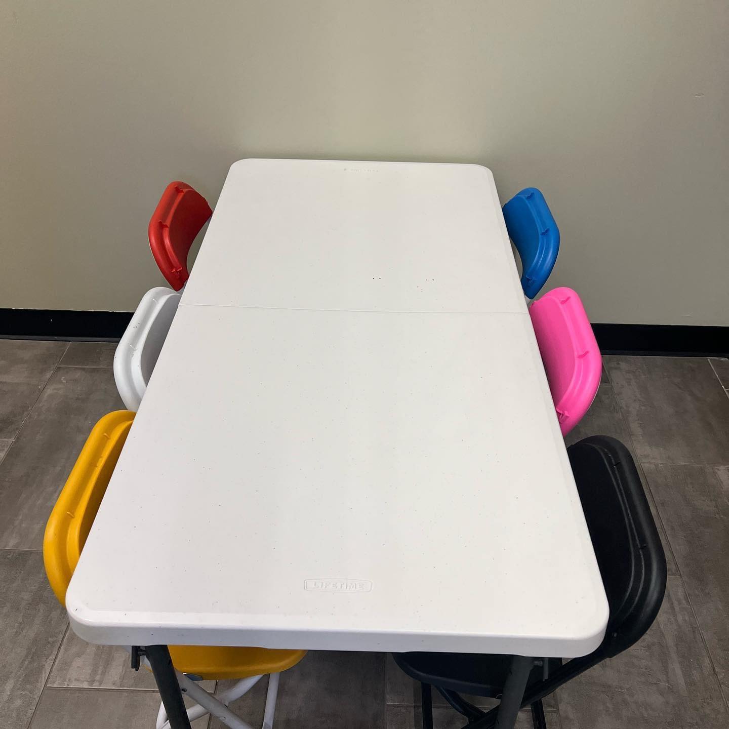 Child-Sized Table:4ft - Table & Chair Rentals in Detroit & Surrounding ...