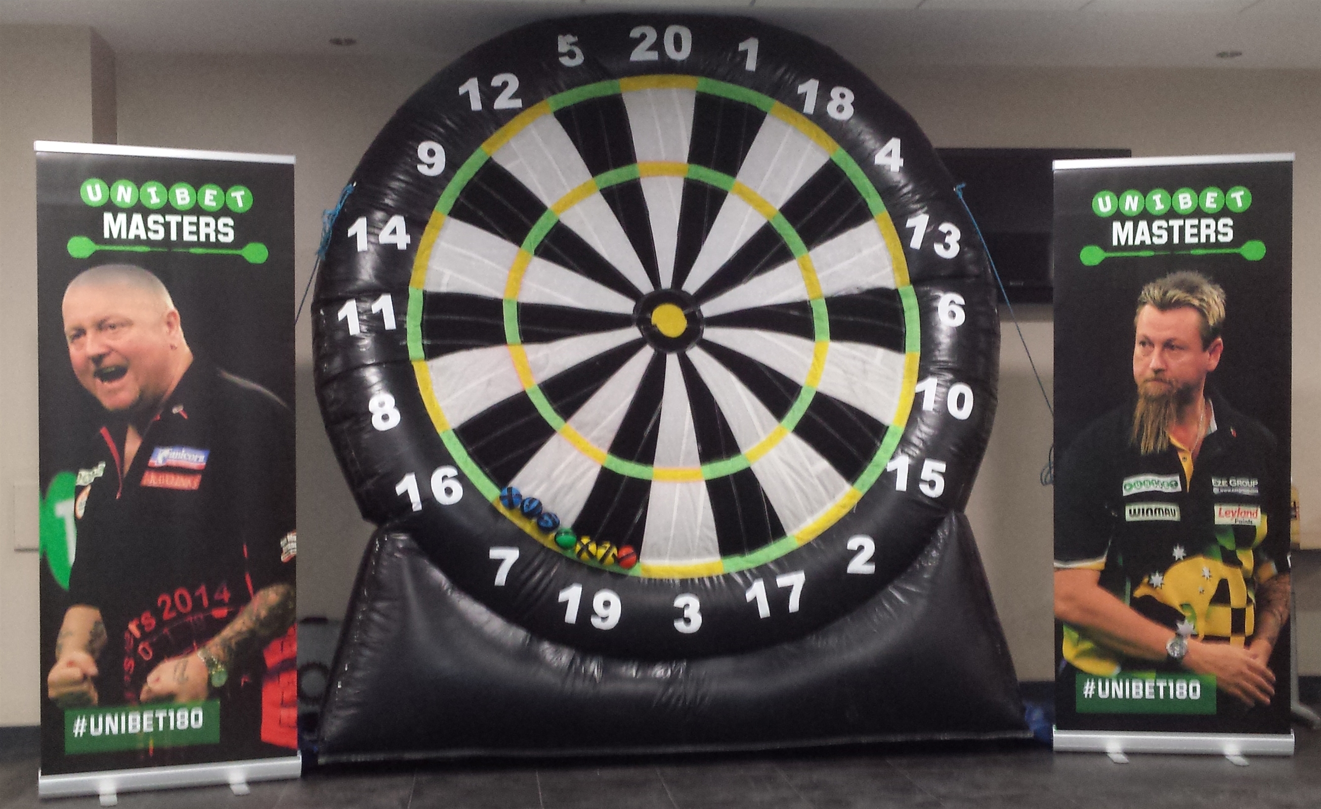 Giant Velcro Darts - Office Fun Day Game Hire in Birmingham, Derby ...