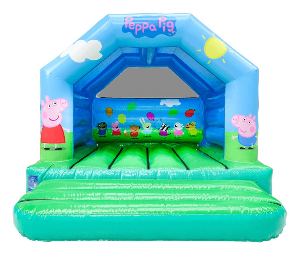 12ft x 12ft Peppa Pig Arch Castle - Bouncy castle & Fairground ride ...