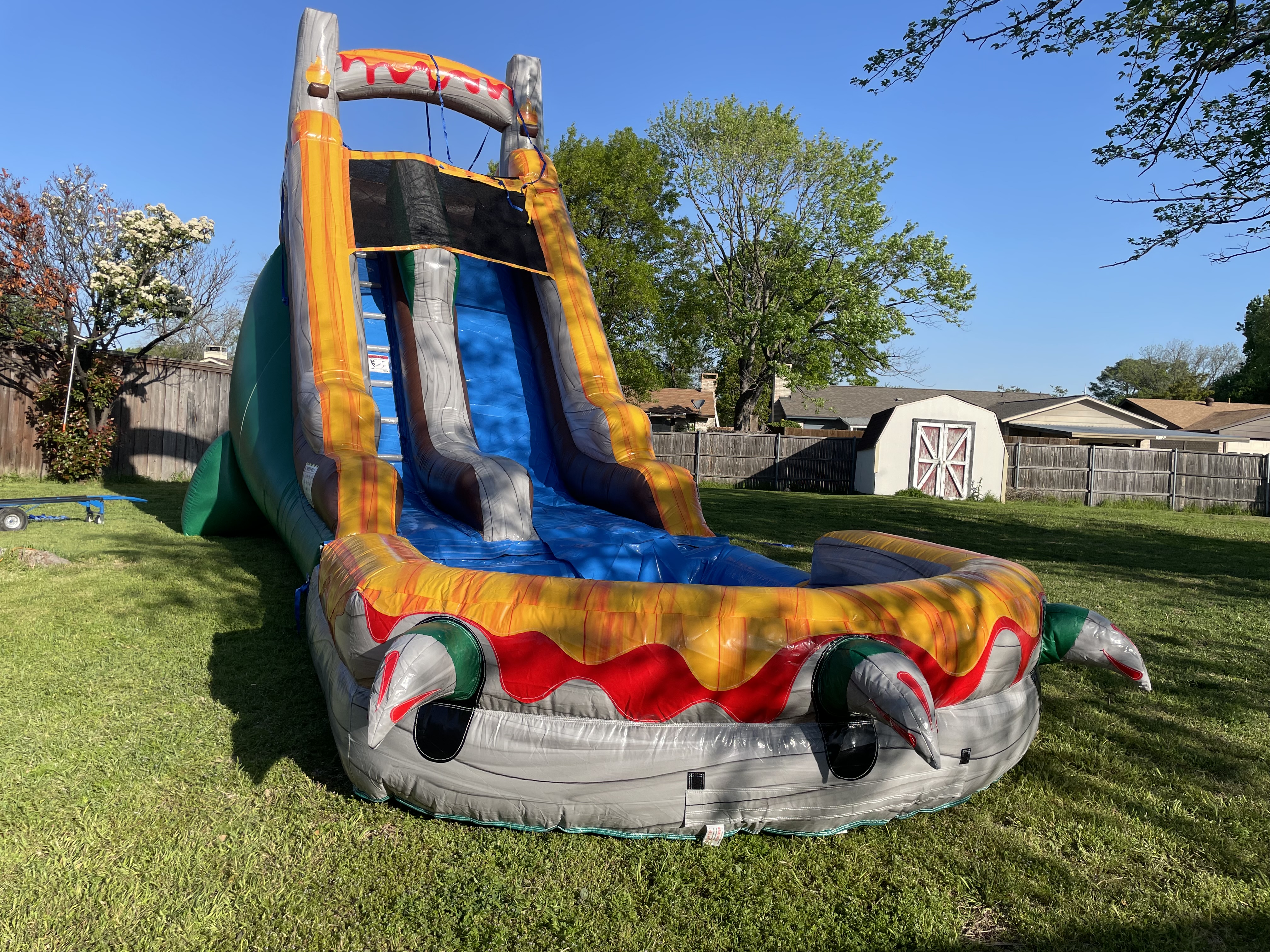T-Rex Water Slide 18” - Hire in Il | Chocos rentals