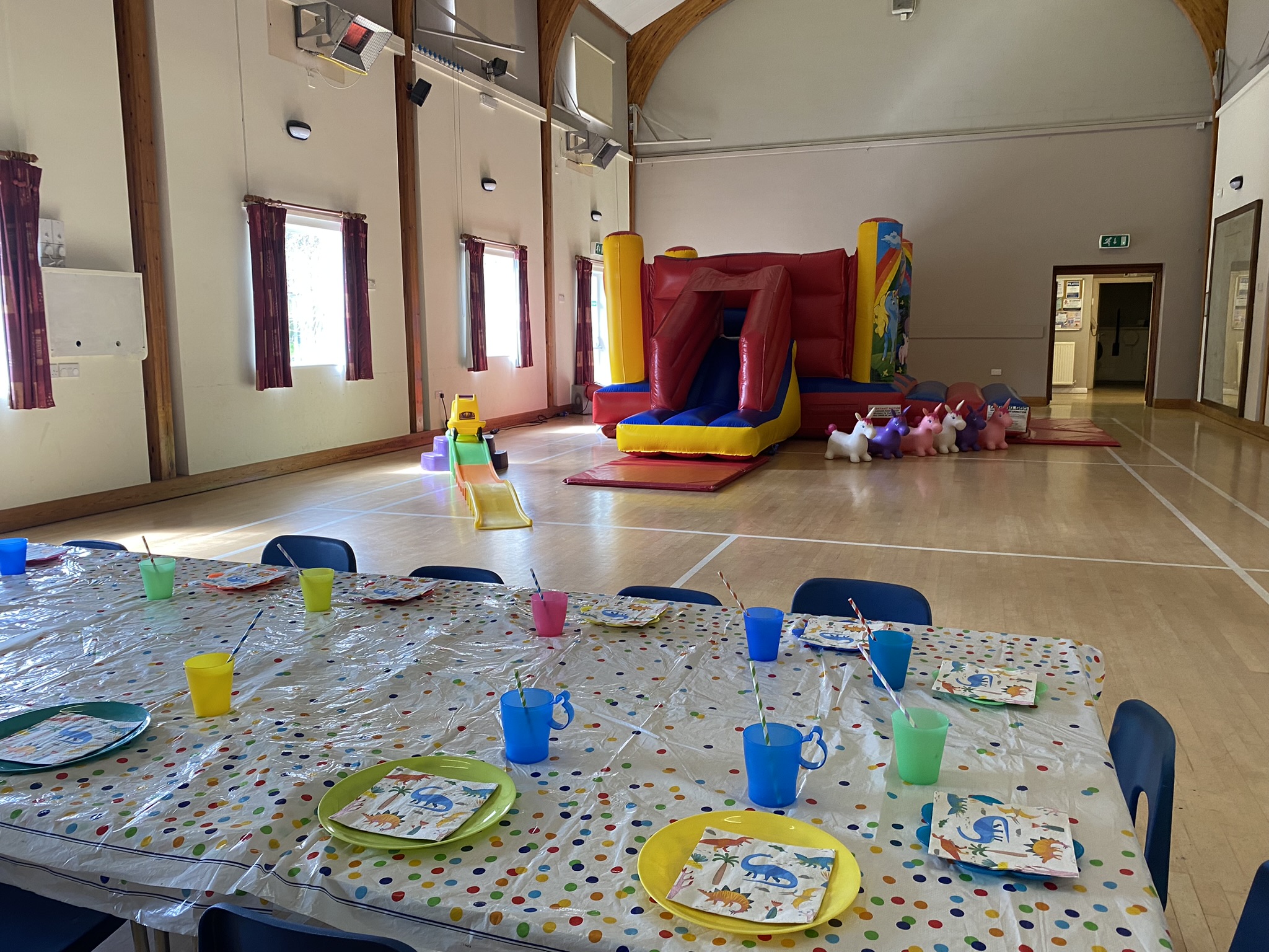 Ubley Parish Hall - Bouncy Castle, Inflatable Slides & Soft Play Hire ...