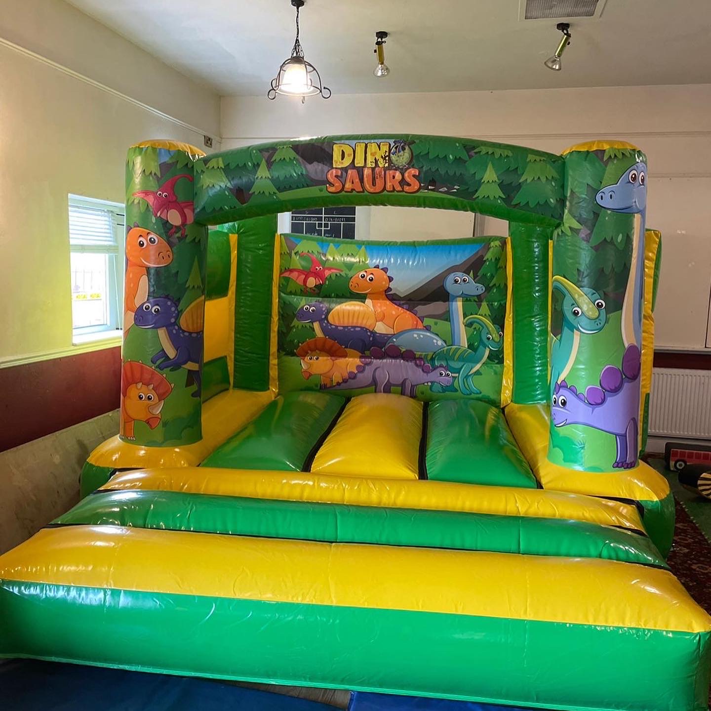 10x12 ft dinosaur bouncy castle - Bouncy Castle Hire, soft play hire ...
