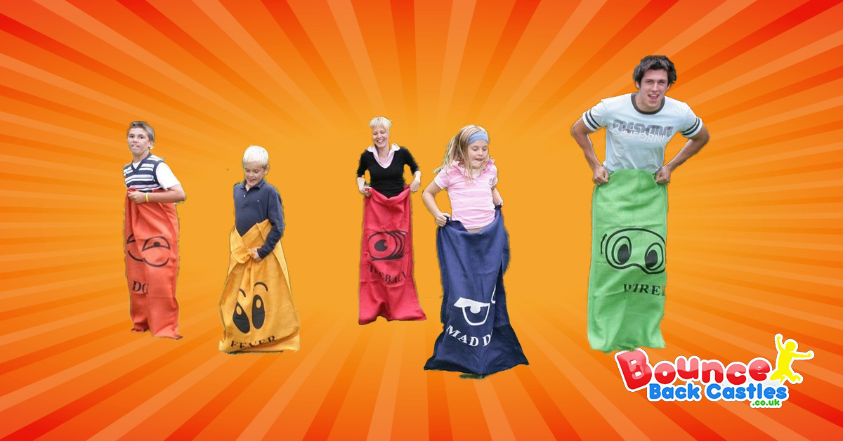 Bounce Back Castles | Sack race game