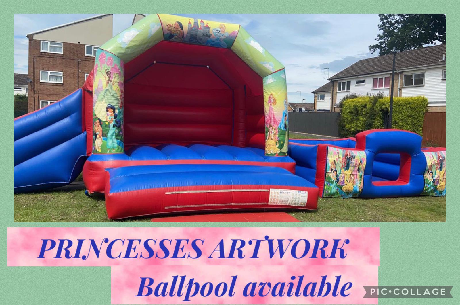 12-15ft red & blue castle - Hire in York and surrounding | BIG N BOUNCY ...