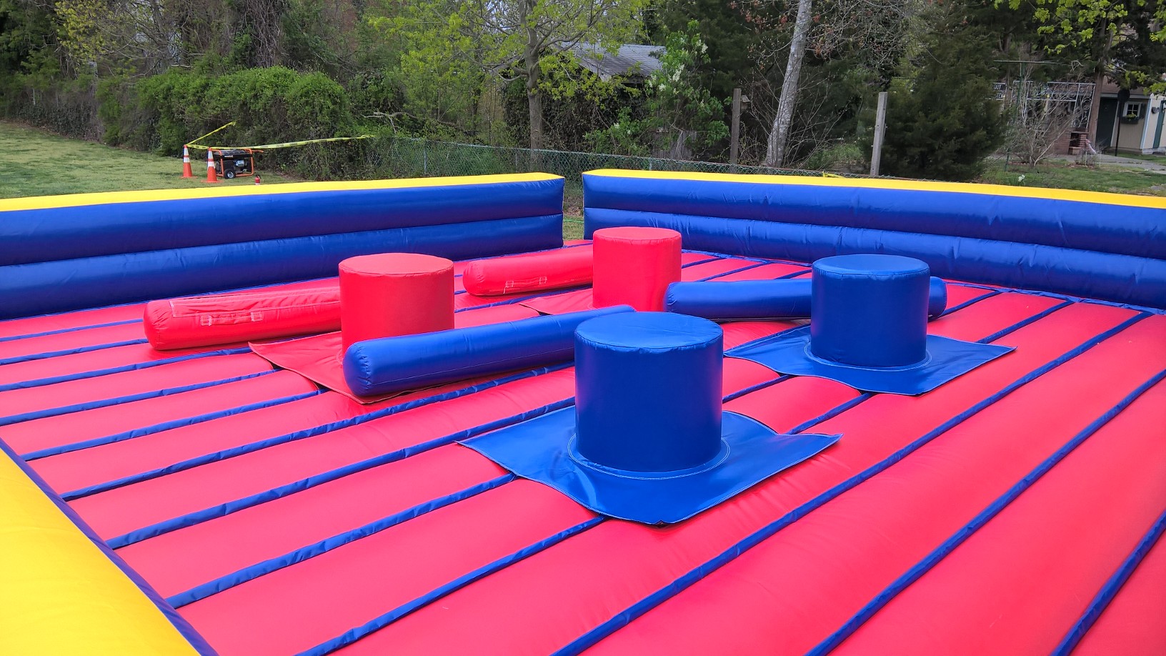 Introducing the Joust - Huge 4 man. Rent this Inflatable Online 24/7