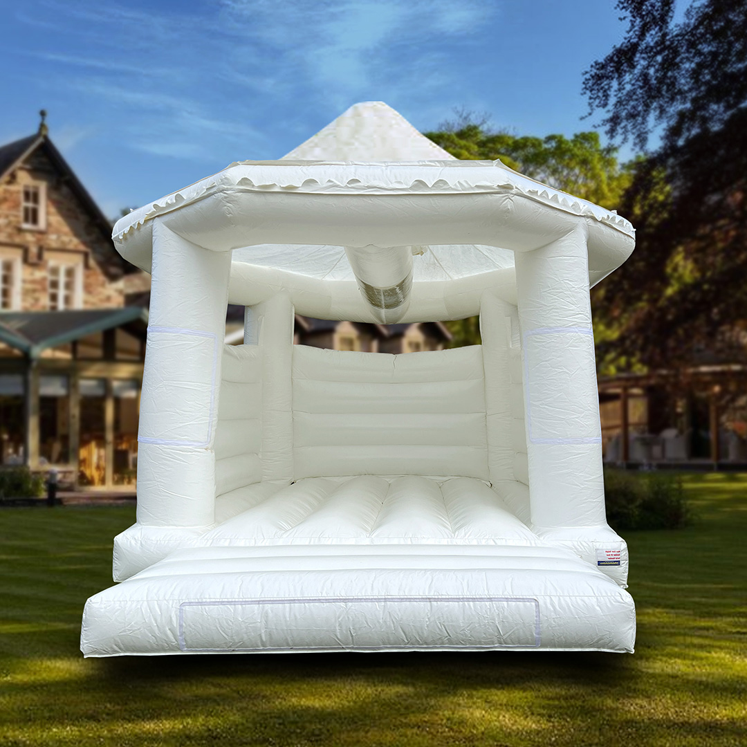 White Wedding Bouncy Castle Hire | Liverpool & Merseyside