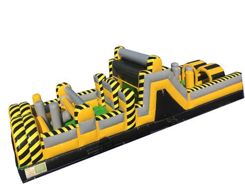 40" Demolition Alley Inflatable Obstacle Course - Inflatable Hire in ...