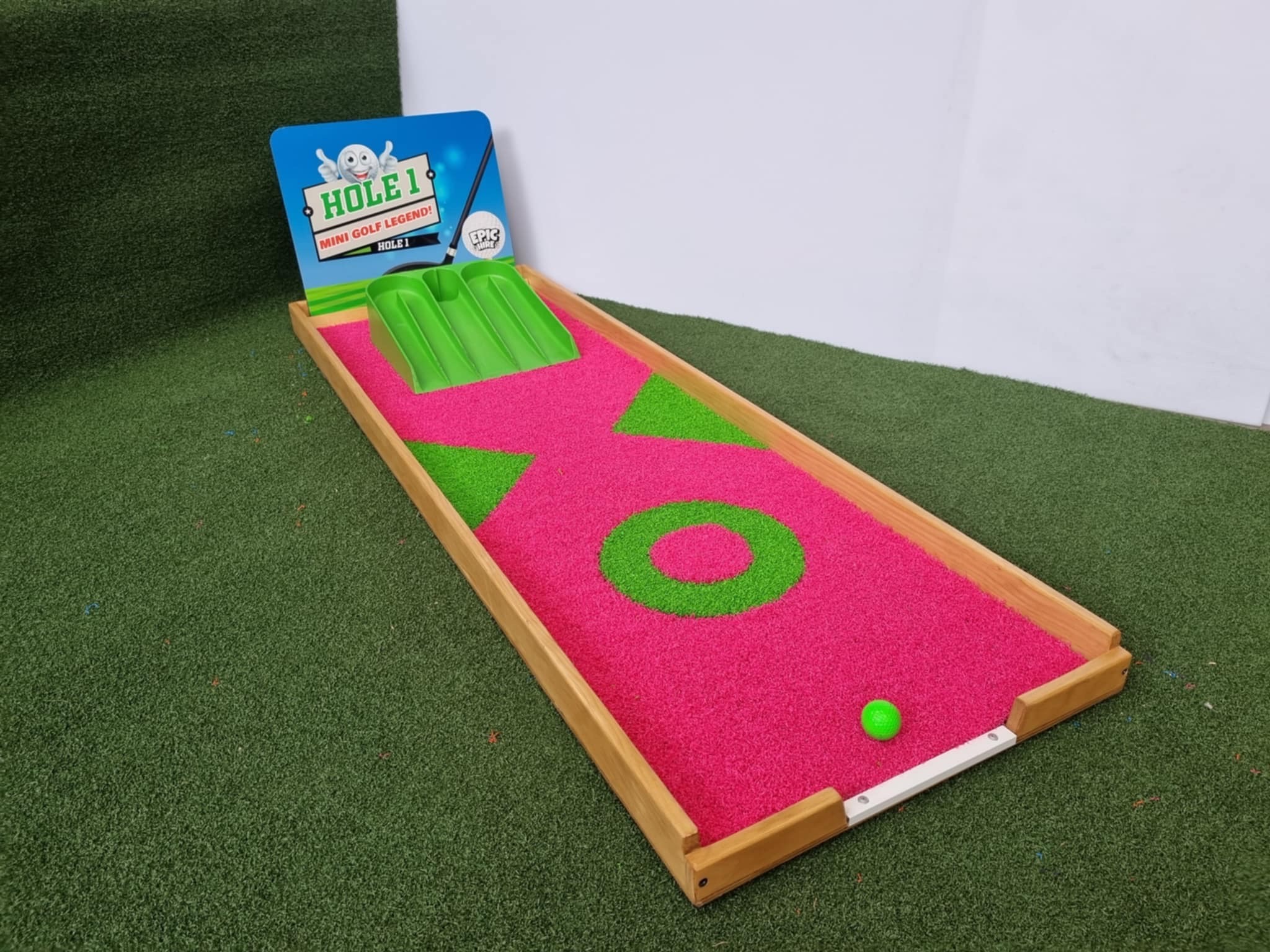 Epic Mini Golf Course Hire Adelaide Colour Pop Course!